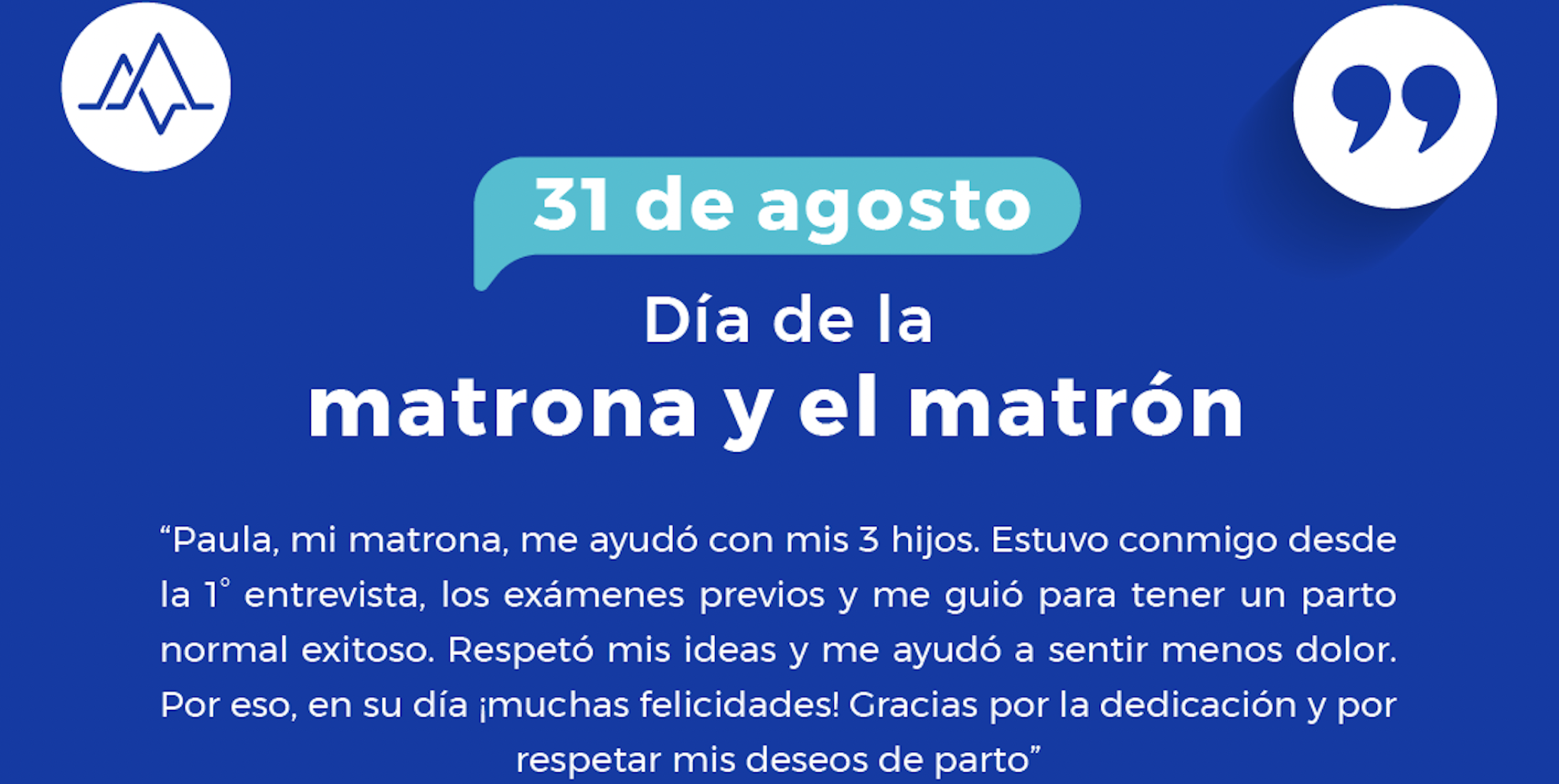 Día Internacional de la matrona y el matrón - Andes Salud