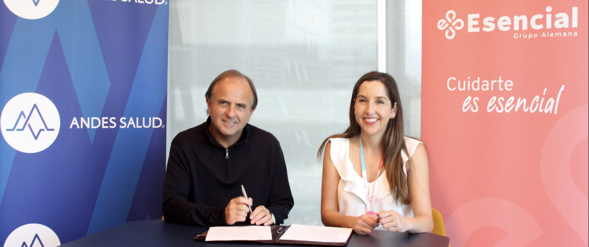 Isapre Esencial firma convenio de colaboración con Red Andes Salud ...