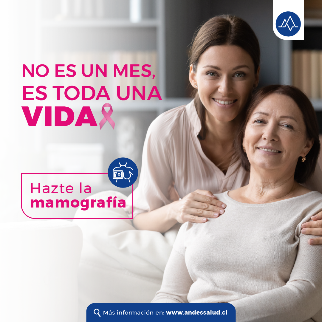 ¡Tu mamografía y ecotomografía mamaria, con cobertura Fonasa e Isapre!